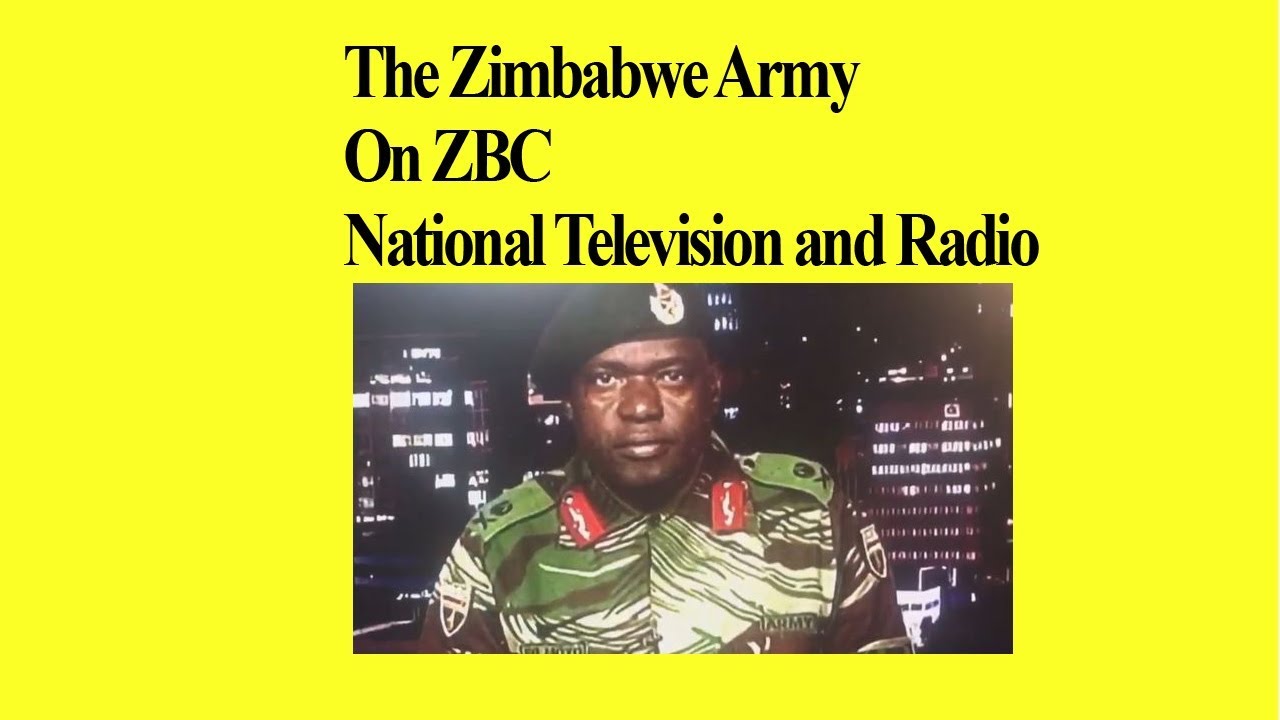 Zimbabwe Army On ZBC National TV & Radio, We Are Targeting Criminals ...