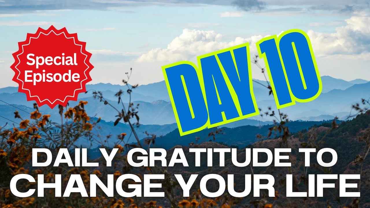 Day 10 – Thank You Water 💧 | 21-Day Gratitude Challenge | TrueSwitch ...