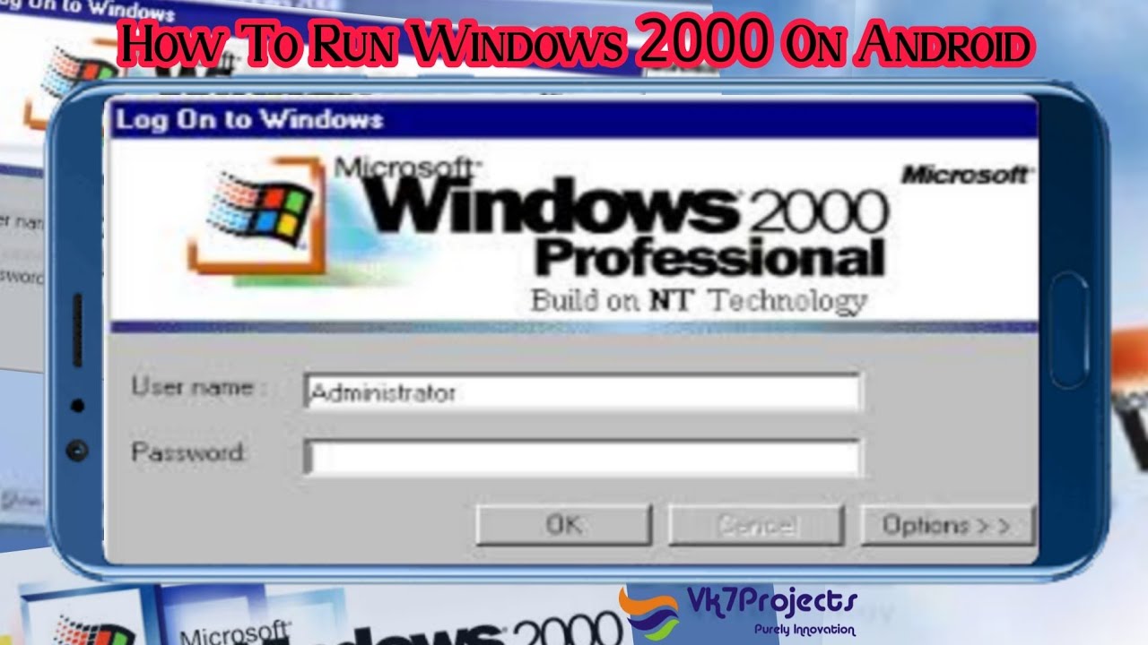 How To Run Windows 2000 On Android [2022] || Limbo Pc Emulator || Other ...