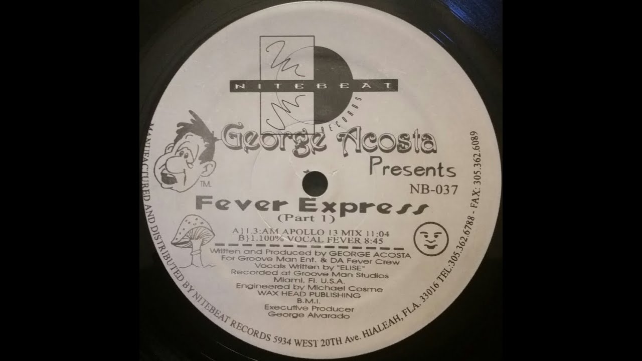 George Acosta - Fever Express (100% Vocal Fever) - YouTube