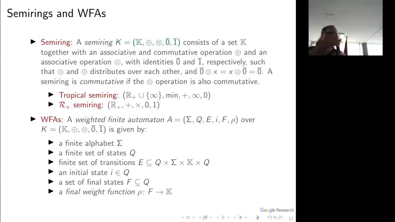 ICGI23 Weighted Finite Automata with Failure Transitions Algorithms and Applications, C Allauzen ...