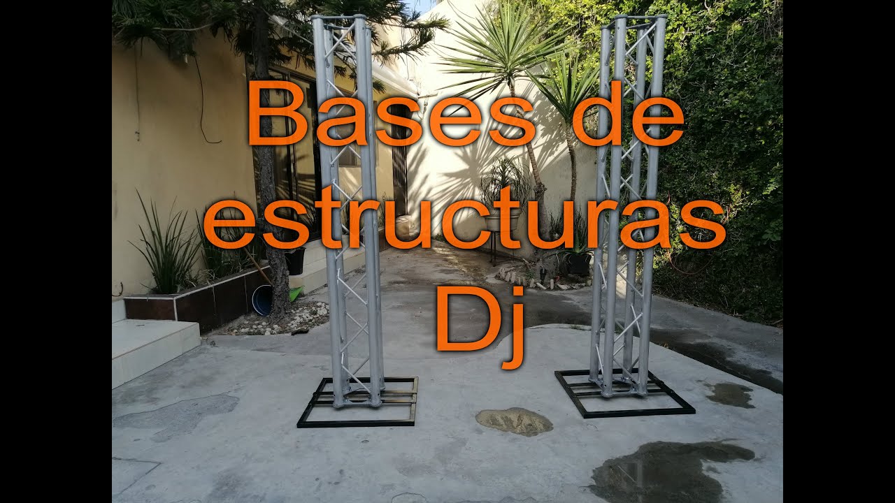 Como hacer las bases de tus estructuras para Dj Fácil - YouTube