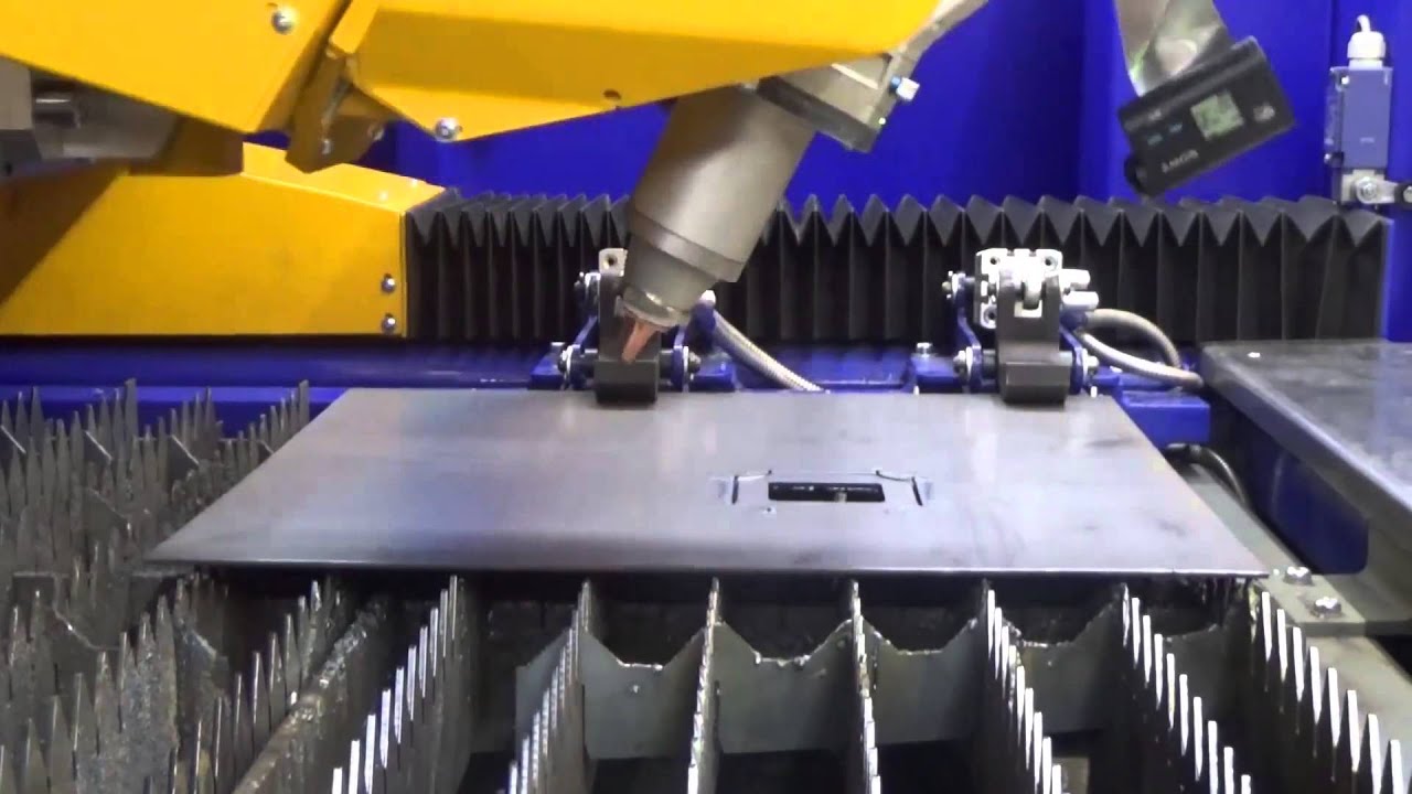 MicroStep Spain - Cabezal Rotator de biselado 3D con láser de fibra MSF - YouTube