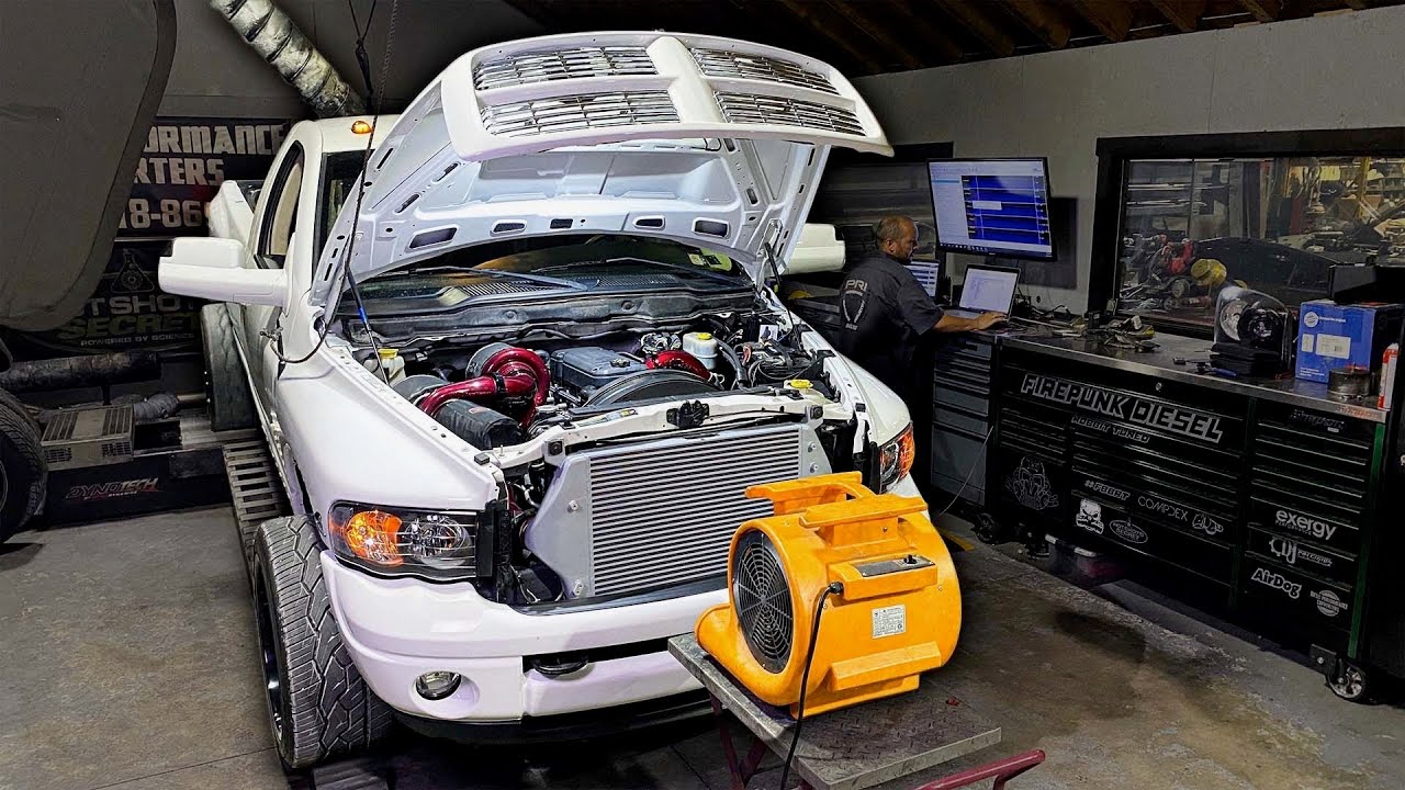 TWIN TURBO CUMMINS BREAKS THE POWER RECORD! - YouTube