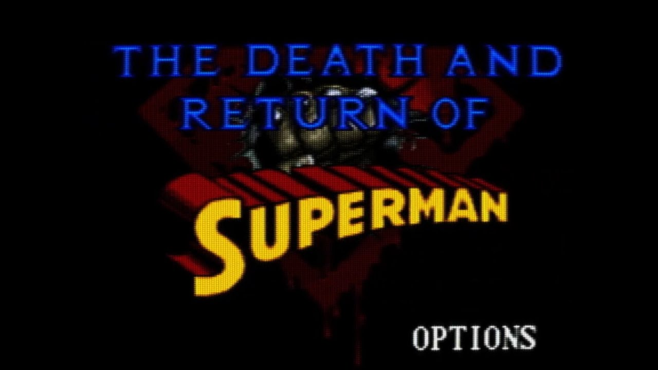 The Death and Return of Superman (SNES) | 11 Minutes of Retro Gameplay ...