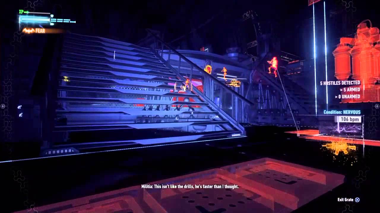 Batman Arkham Knight - Interrogate Simon Stagg - YouTube