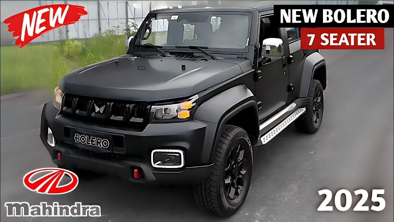 Mahindra Launch All-New Bolero🔥|| 2025 MAHINDRA BOLERO FACELIFT😱|| ₹4. ...