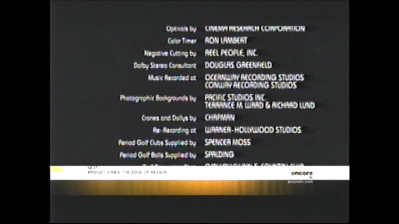 The Two Jakes (1990) End Credits (Encore 2013) - YouTube