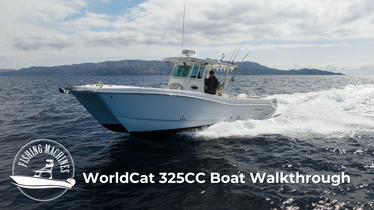 The ULTIMATE Tuna Fishing Boat: World Cat 325CC Tour - YouTube