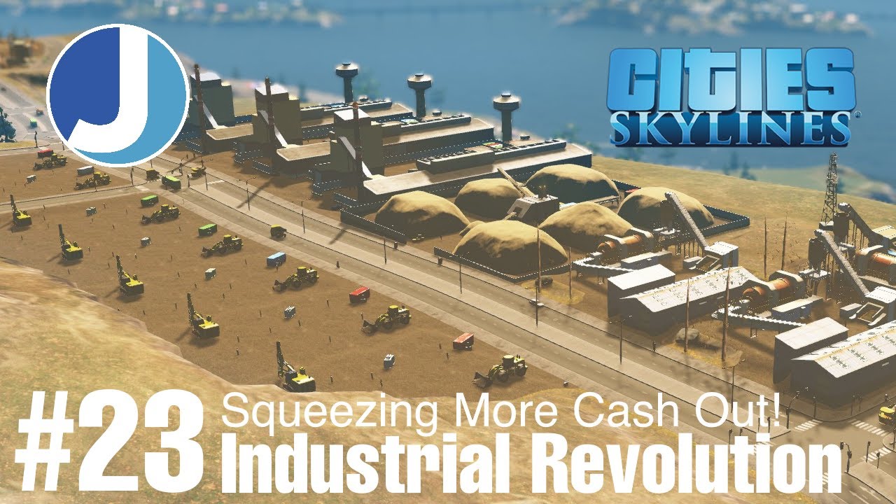 Cities Skylines | The City Of Freyvik | Episode 23 | Industrial Revolution - YouTube