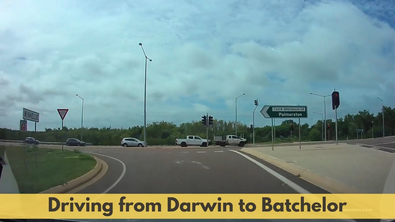 Driving from Darwin to Batchelor via Manton Dam. (Stuart Highway) - YouTube
