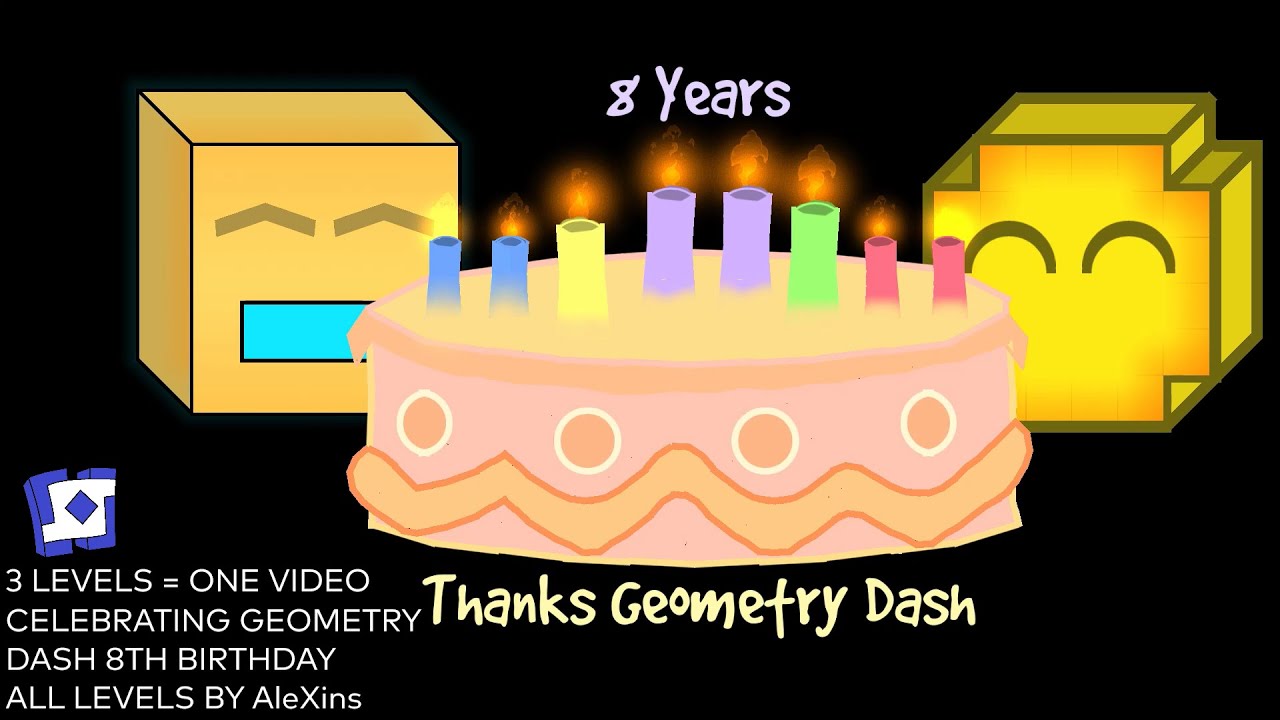 Happy Birthday Geometry Dash! - YouTube