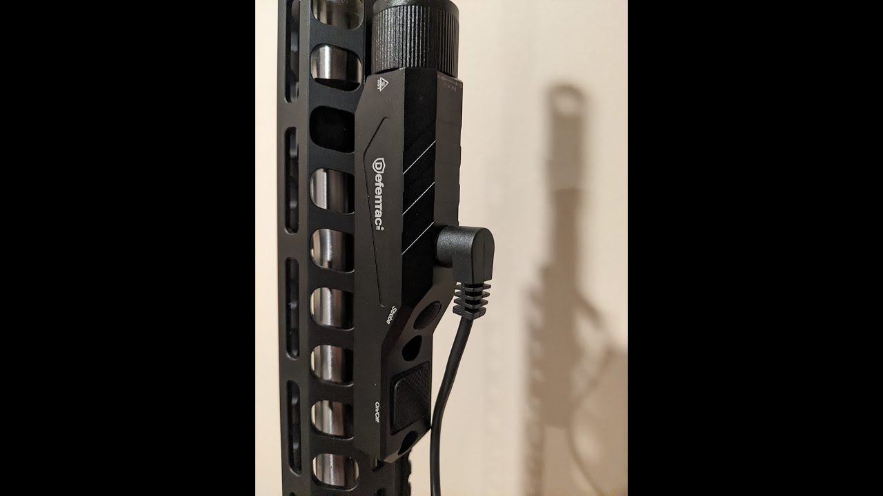 Mlok Flashlight Rifle Light, Great High Power Affordable Rifle/Shotgun ...