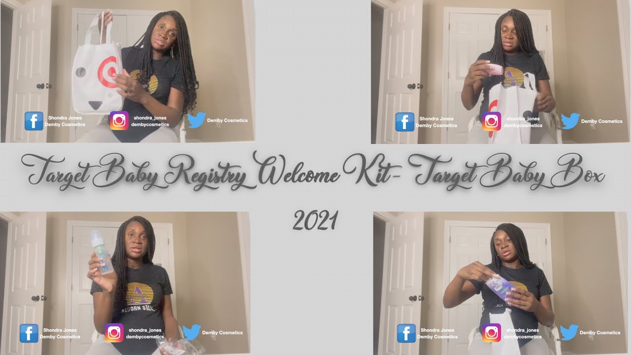 Target Baby Registry Welcome Kit Target Baby Box 2021 - YouTube