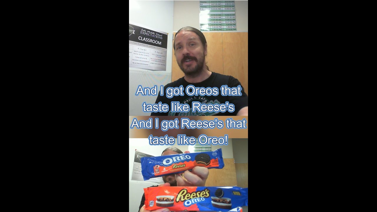 Reese's Oreos & Trolli Mountain Dew @ Paul L. Cato Middle School - YouTube