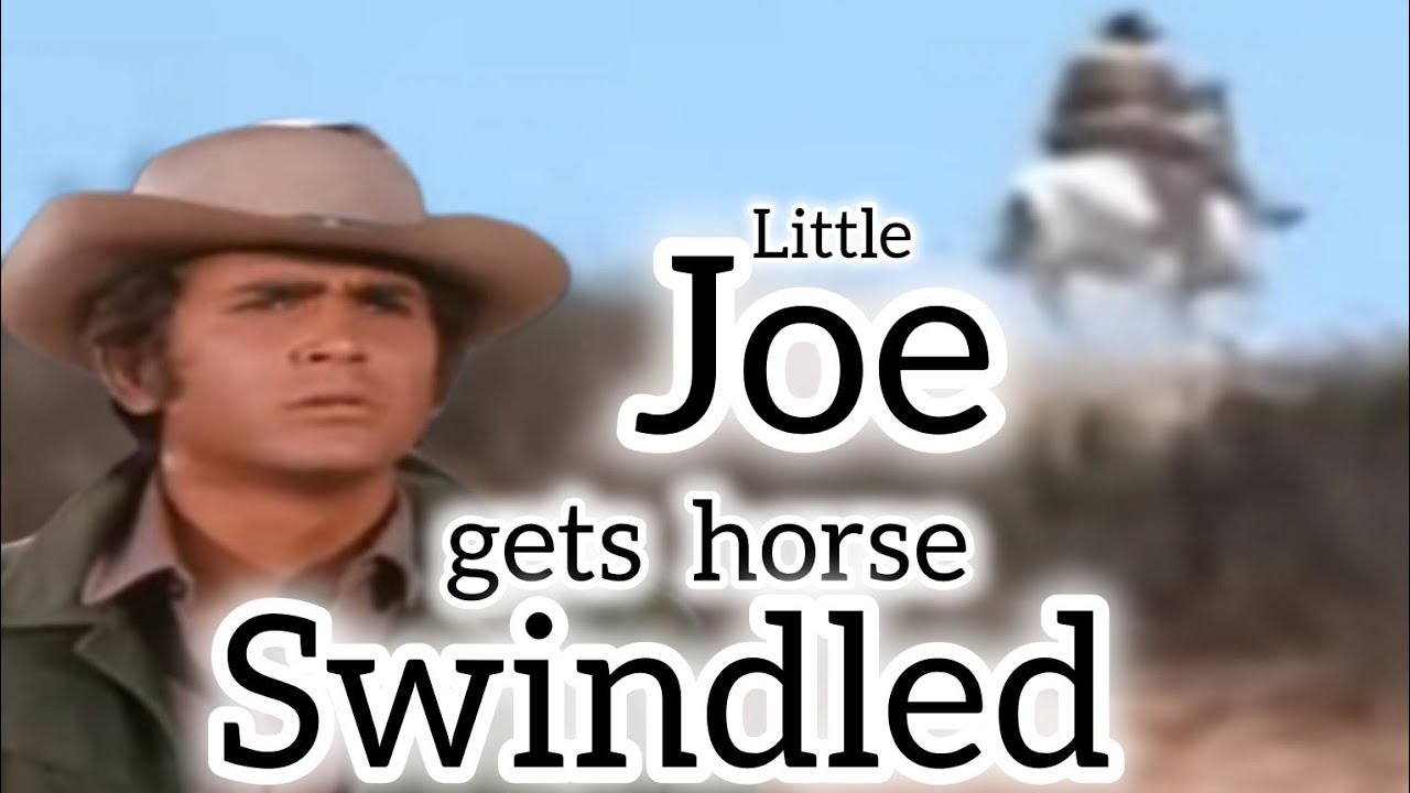Bonanza TV Show Favorite scenes with Little Joe getting his horse ...