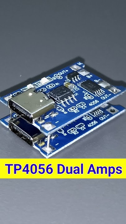 How to increase TP4056 amps - YouTube