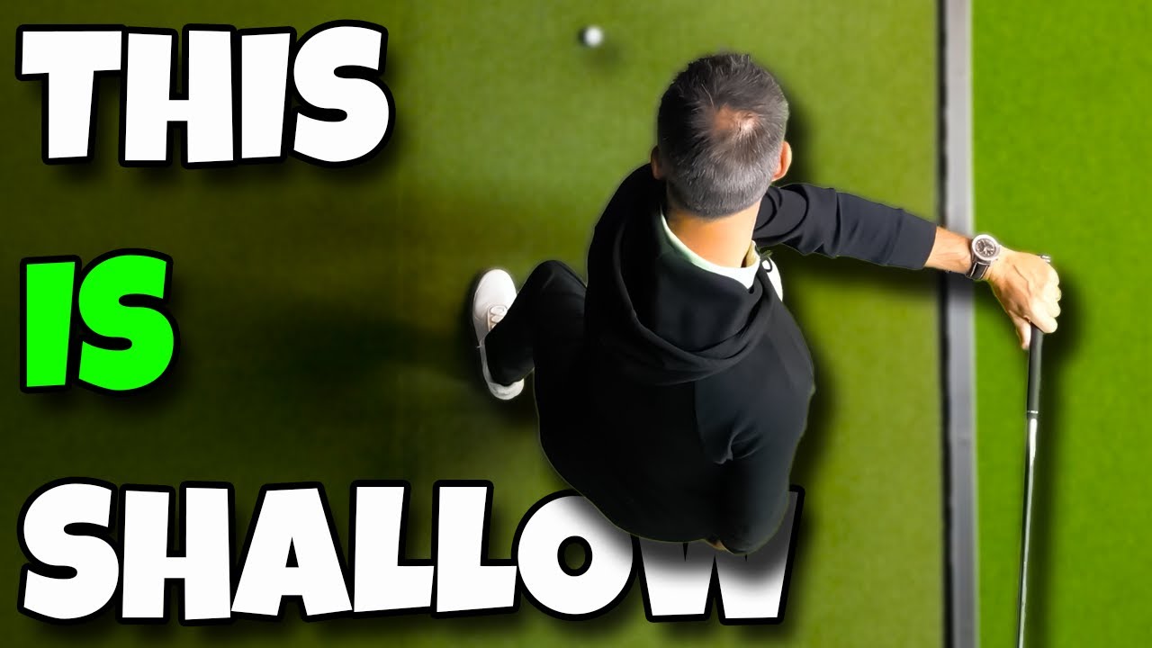 ONE Simple Change For A SHALLOW Downswing! - YouTube