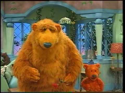 Bear in The Big Blue House -Dancing the flamingo with ojo