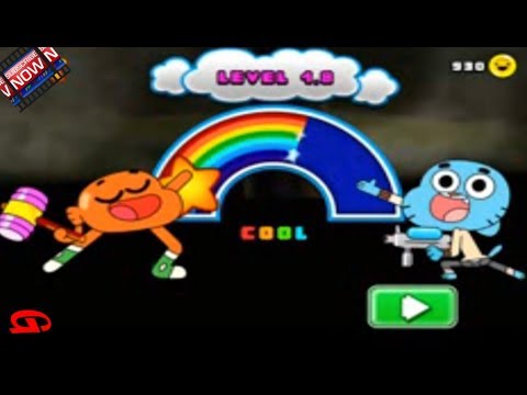 Gumball: Rainbow Ruckus - The next Step (CN Games) | How to Play - YouTube