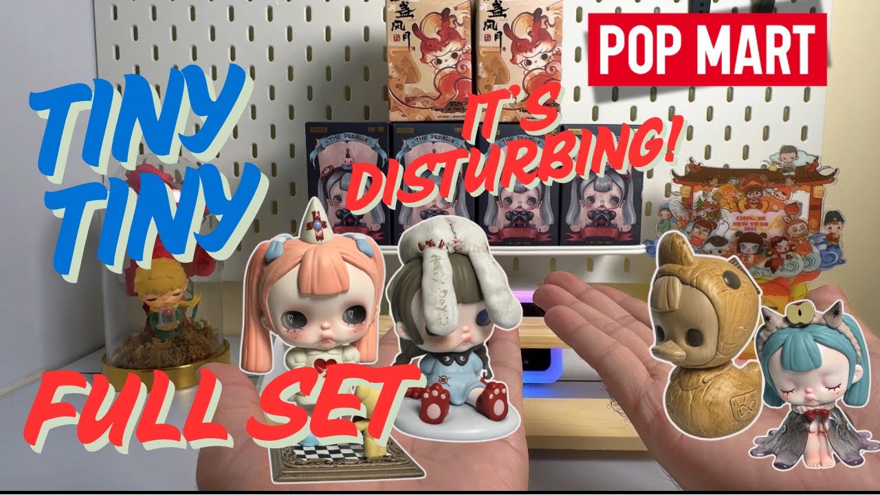 Pop Mart: Unboxing Tiny Tiny Full Showcase - YouTube