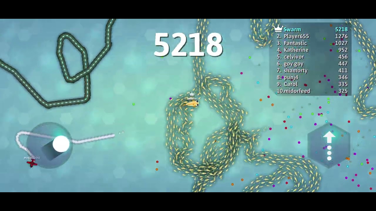 Experience The Swarm with Satisfying Background Music - Snake.io - YouTube