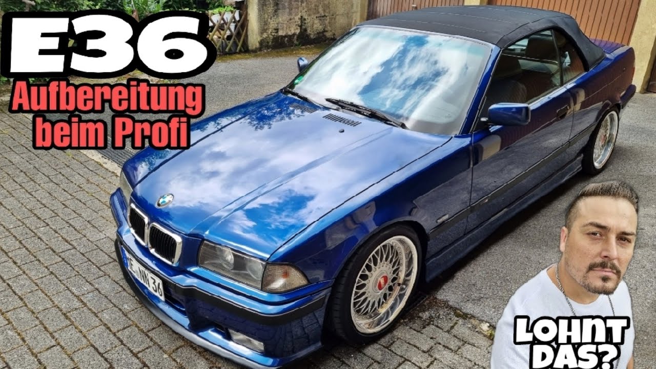 BMW E36 Cabriolet nach der Aufbereitung vom Profi | | Innen und Außen ...