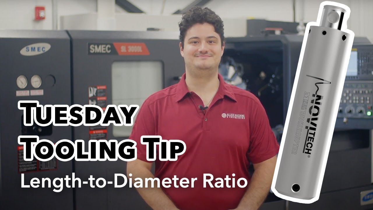 Tooling Tip – Length-to-Diameter Ratio when Boring - YouTube
