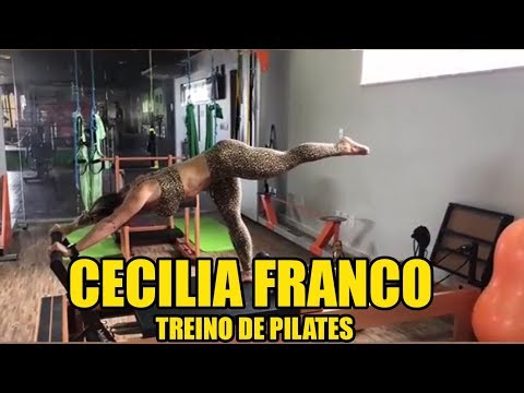Cecilia Franco - Treino de Pilates 28/11/2018