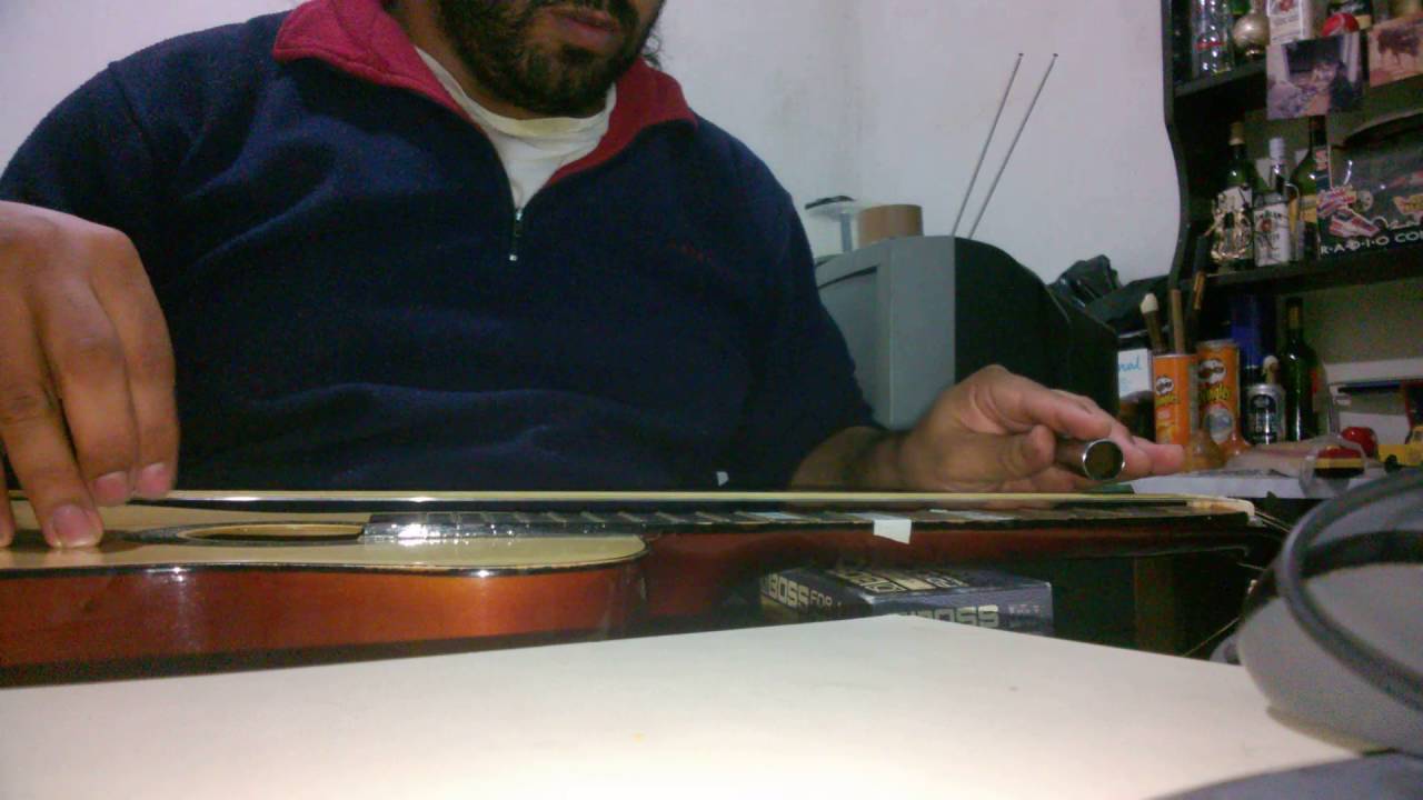 Homemade "Dobro" - Open E Tunning - Bluegrass - YouTube