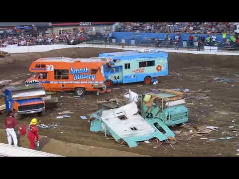 Demolition Derby || OC Fair RV - YouTube