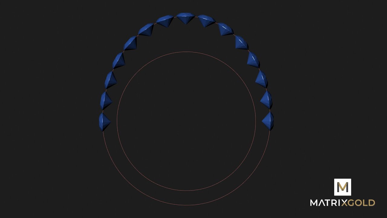 Distance between stones on Gems on Curve - Tips & Tricks - YouTube