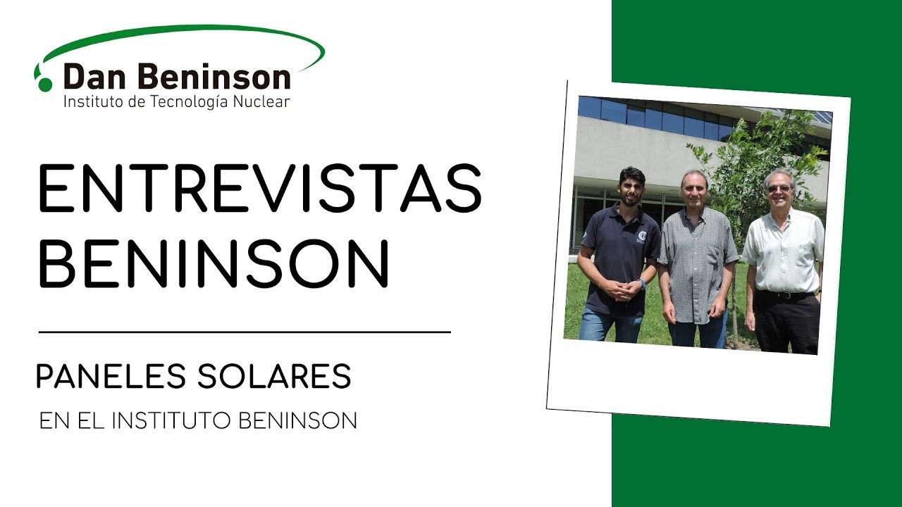 Paneles Solares, Instituto de Tecnología Nuclear Dan Beninson - YouTube