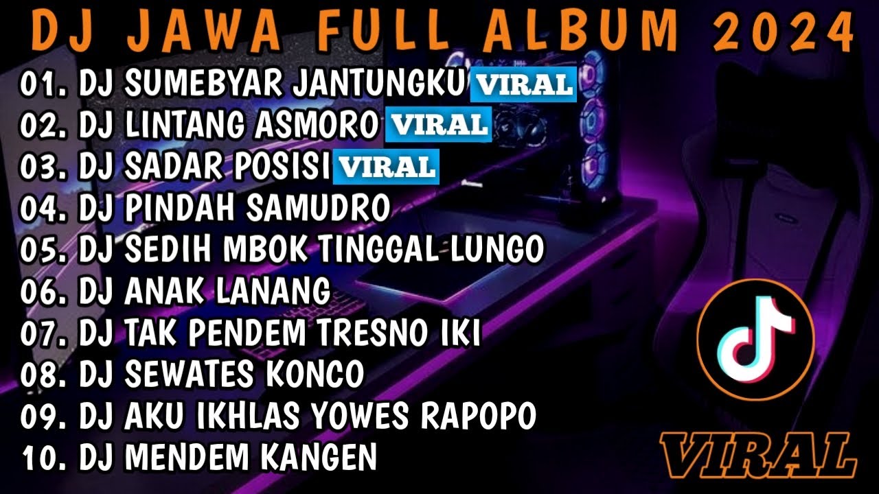 DJ JAWA FULL ALBUM 2024 FULL BASS - DJ SUMEBYAR JANTUNGKU X LINTANG ...