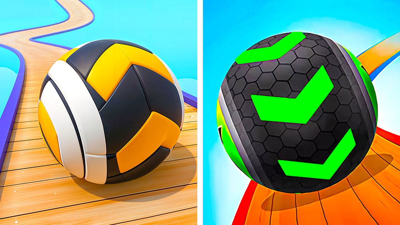 Ball Run Sky vs Going Balls💚💚💚Walkthrough Max Gameplay FH5221 - YouTube