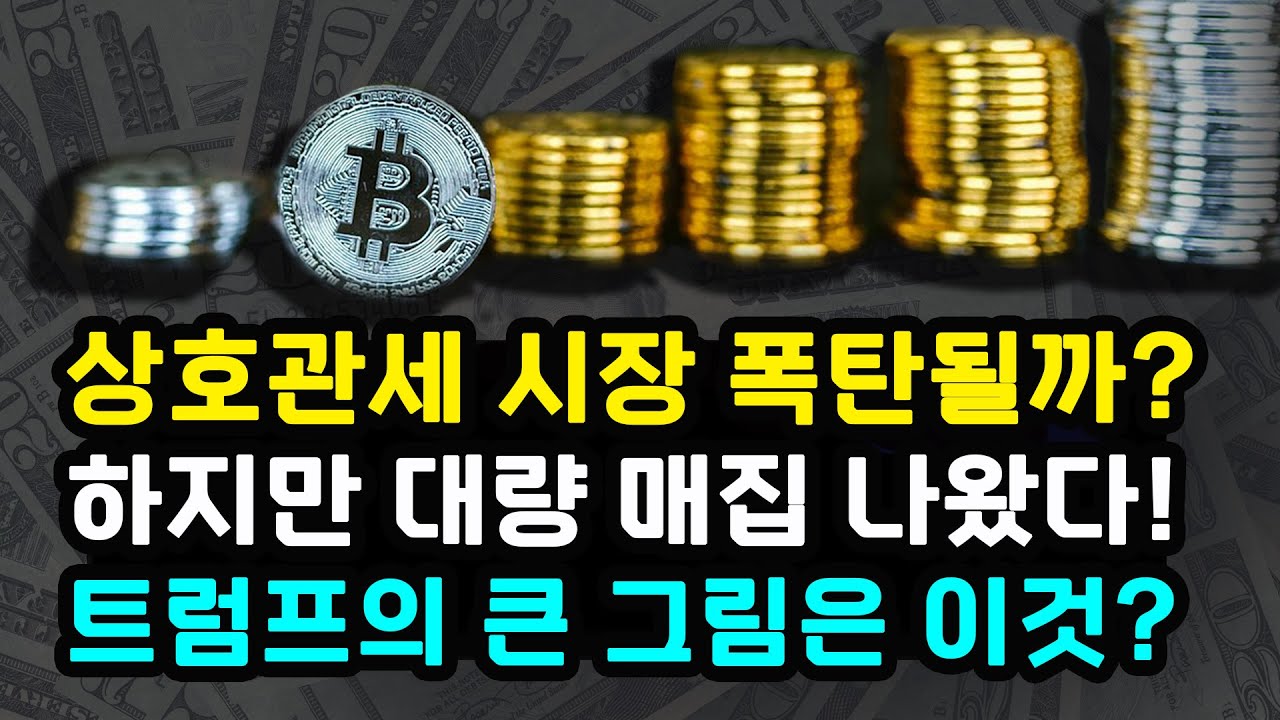 비트코인 리플 상호 관세 발표로 추가 조정 받을까 스트래티지는 대량 매집 고래와 장기보유자도 매집 장기 방향성은 이더리움