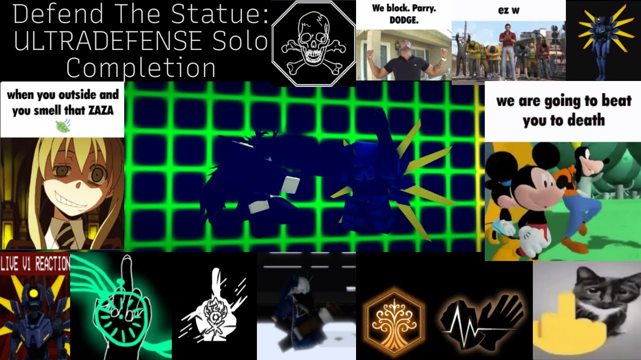 Defend The Statue - Defeating Supreme Machine, V1 (ULTRADEFENSE Solo ...