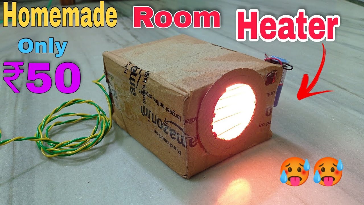 How to make a room heater | Homemade heater | room heater kaise banate ...
