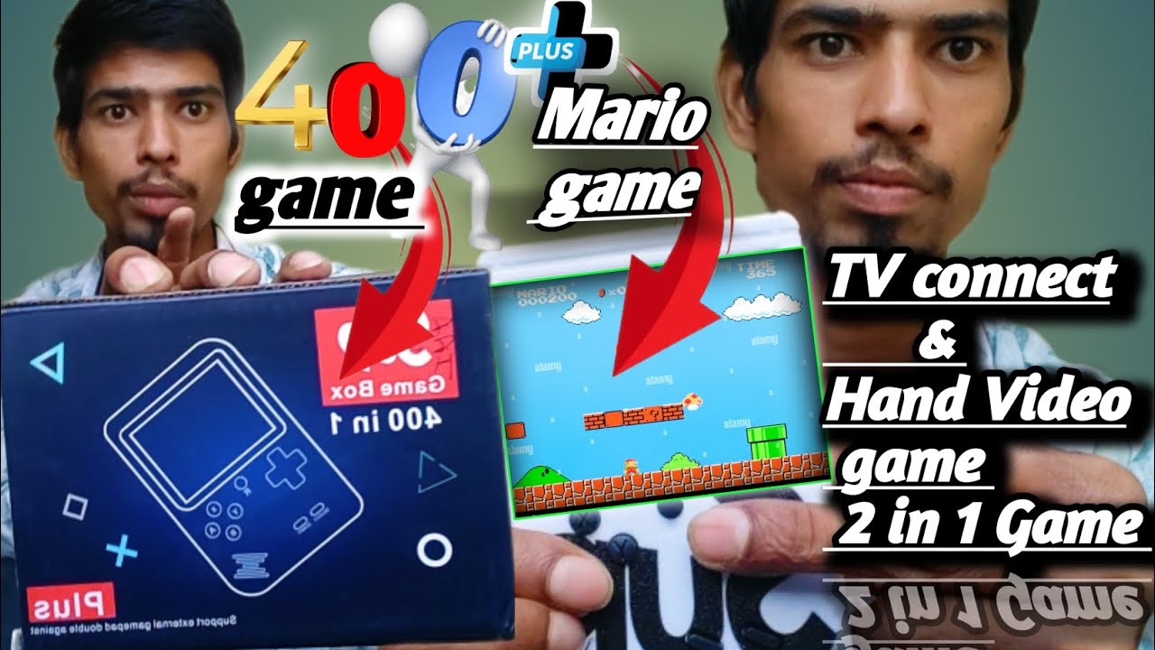TV video game/ hand Video game/ 2 in 1 Game box unboxing by Rahul ...