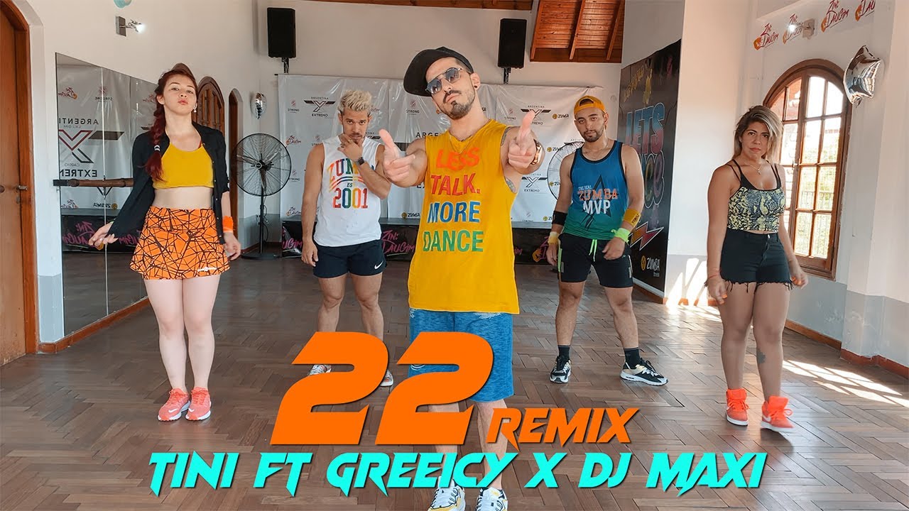22 REMIX Tini By Cesar James | Zumba Fitness| Cardio Extremo Cancún ...