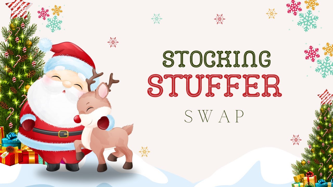#stockingstufferswap25 Stocking Stuffer Swap 25 - YouTube