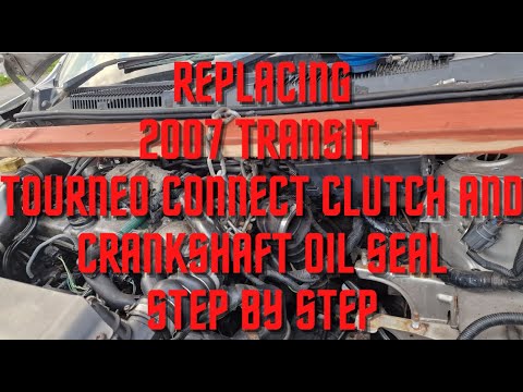 Transit Connect 2007 Clutch Replacement - YouTube