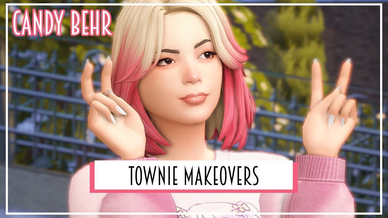 Making Over Candy Behr The Sims 4 Speed CAS - YouTube