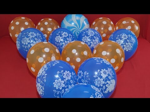 FUN MYLAR BALLOON POPPING!!! - YouTube