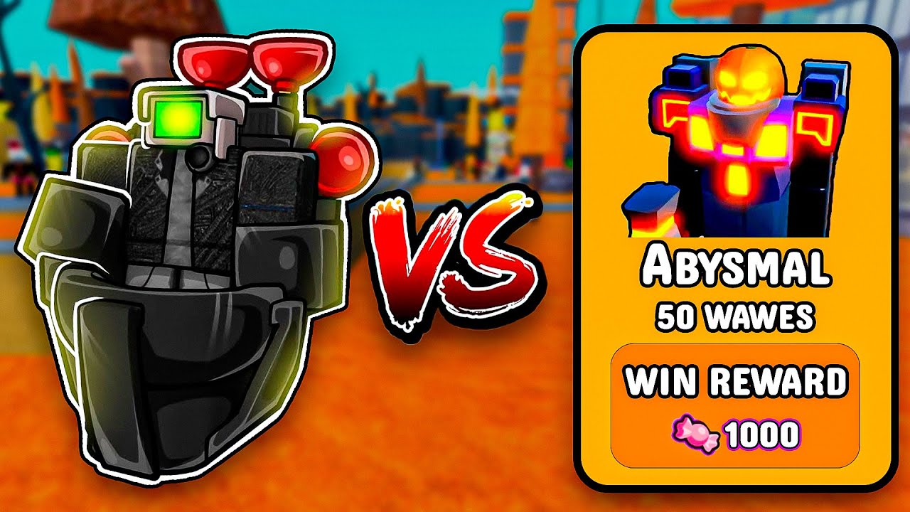 Glitch cameraman VS Halloween ABYSMAL Mode (Toilet Tower Defense 🎃EP 66 ...