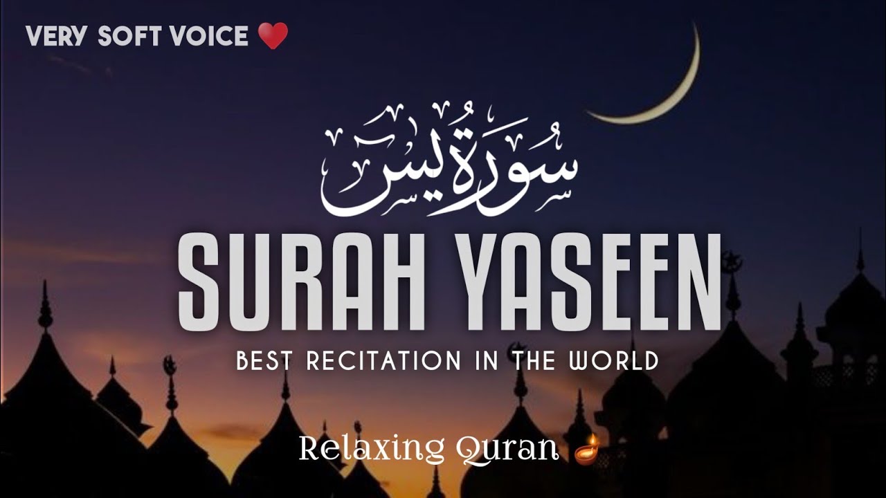 Surah Yasin (Yaseen)- Quran Recitation | Quran For Sleep/Study Sessions ...