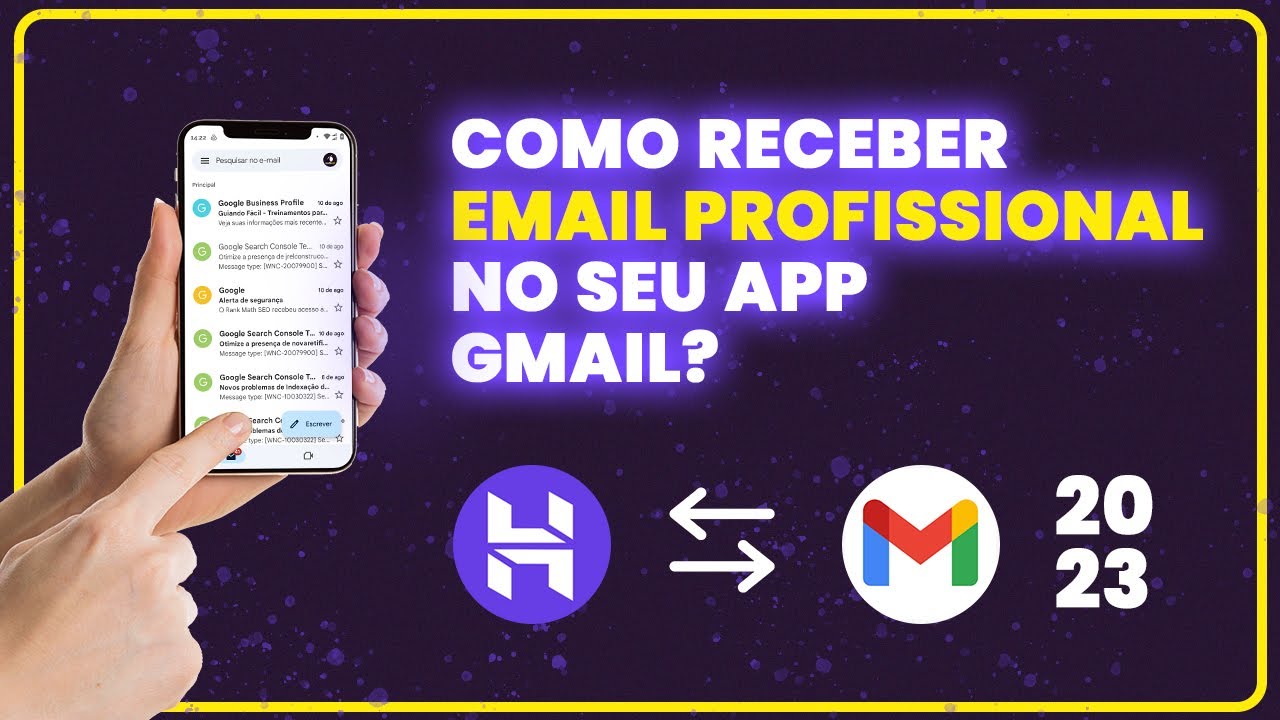 Como sincronizar e receber webmail (hostinger) no seu app Gmail ...