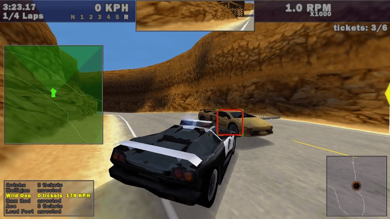 NFS III: Hot Pursuit [PC] Gameplay | If I Don't Spike Strip Bust, the ...