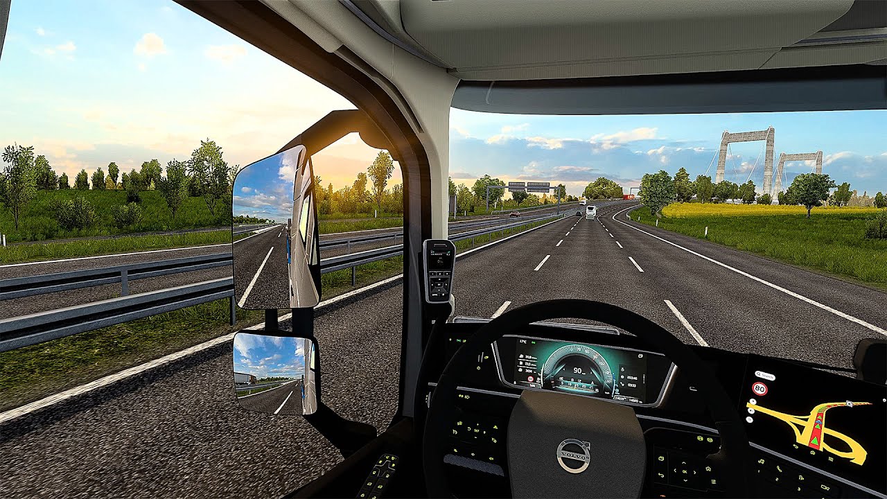 Amazing Graphics MOD | ETS2 1.49 | Ultra Realistic | Maxed-Out Settings ...