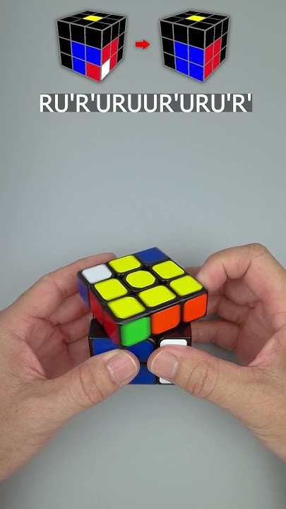 F2L Algorithm #27 - YouTube